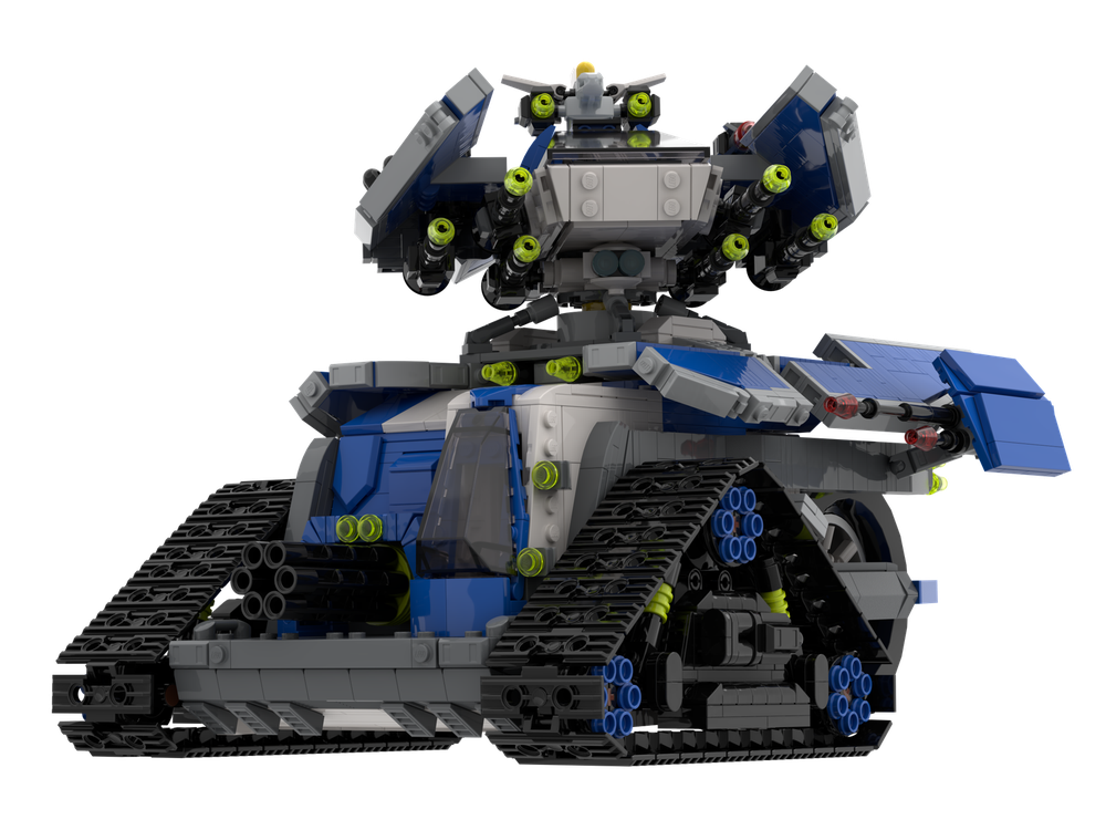 Lego Moc Exo Force Hybrid Rescue Tank By Fritesaufour Rebrickable