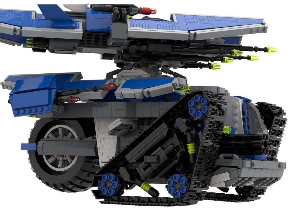 Lego Moc Exo Force Hybrid Rescue Tank By Fritesaufour Rebrickable