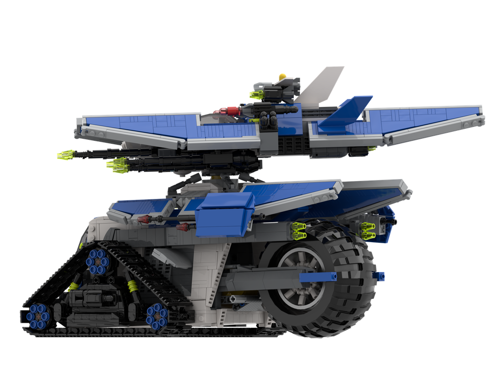 Lego Moc Exo Force Hybrid Rescue Tank By Fritesaufour Rebrickable