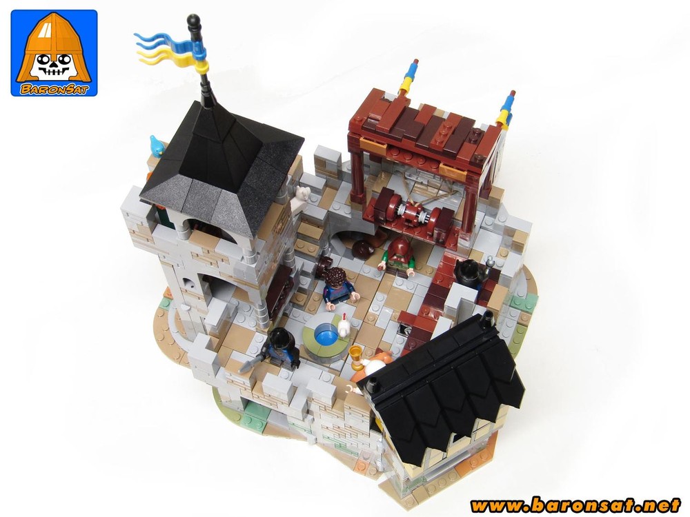 Lego Moc Rb Black Falcon Outpost By Baronsat Rebrickable Build