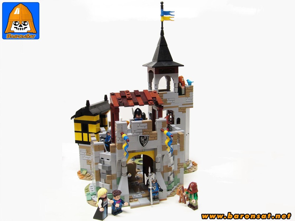 Lego Moc Rb Black Falcon Outpost By Baronsat Rebrickable Build