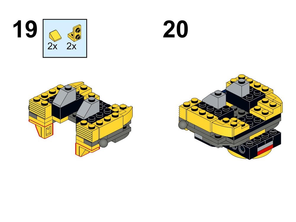 LEGO MOC Transformer Lion using set 10338: Bumblebee by alanyuppie ...