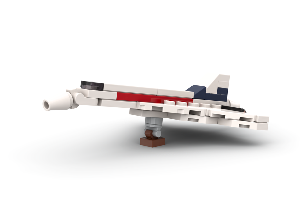 LEGO MOC Micro Concorde by The Bobby Brix Channel | Rebrickable - Build ...