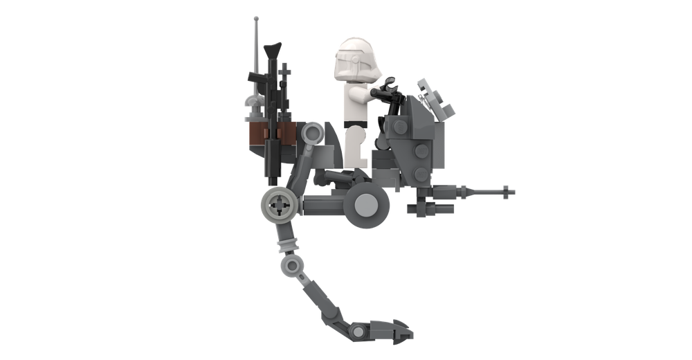 LEGO MOC SW Clone Wars Republic AT-RT Scout Walker (Available in ...