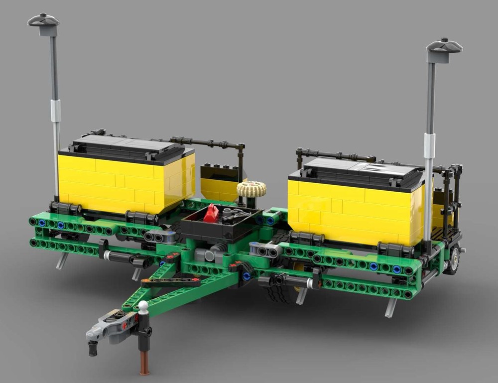 LEGO MOC 4 Row Planter - LS by TechnicModlr | Rebrickable - Build with LEGO