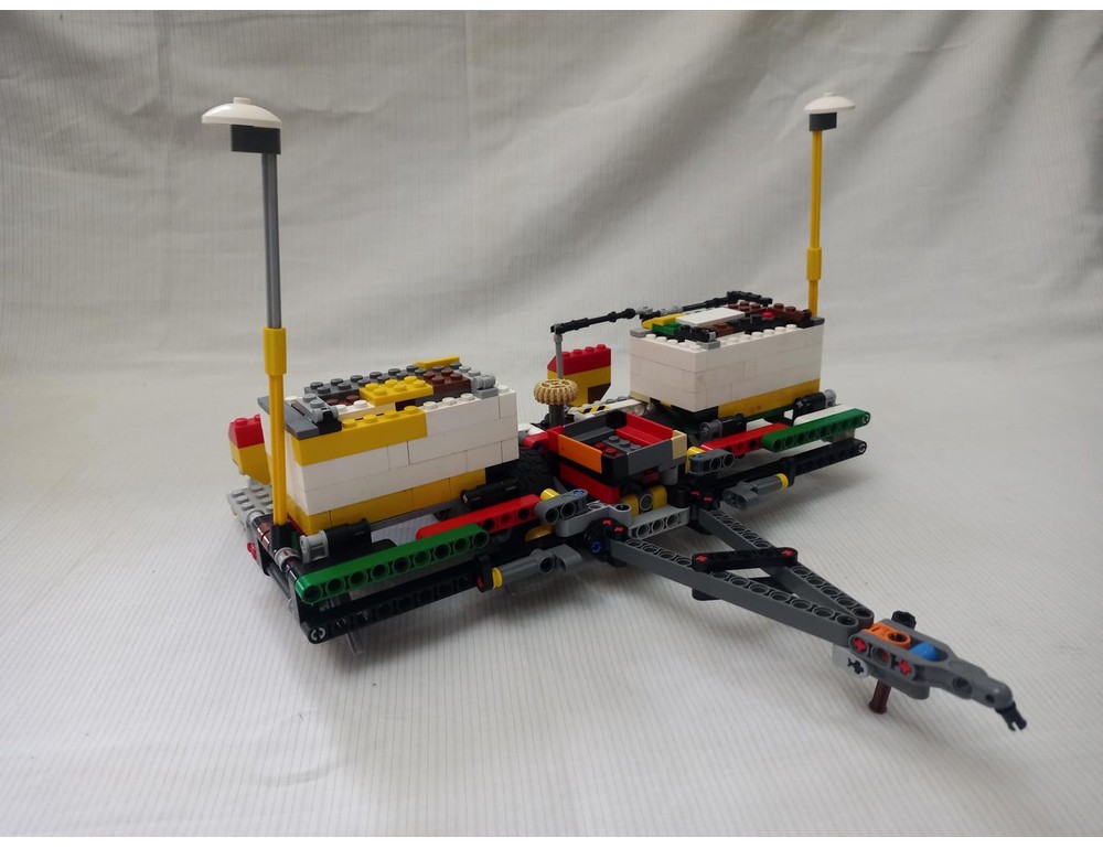 Lego Moc 4 Row Planter Ls By Technicmodlr Rebrickable Build With Lego