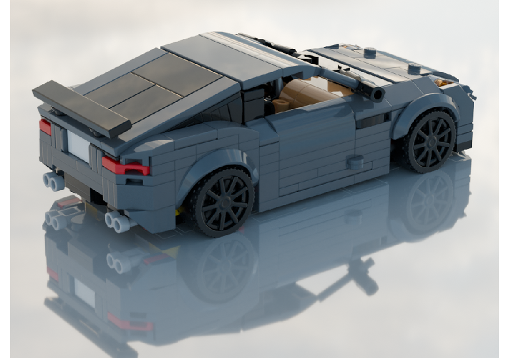 Lego Moc 2018 Jaguar F Type By Thecarmoccer Rebrickable Build