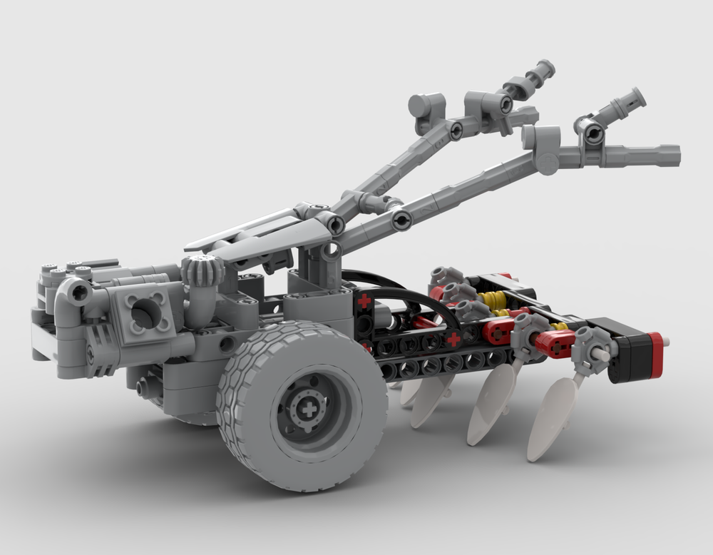 LEGO MOC Simple Cultivator for Single-Axle Tractor #4 by Larsagri ...