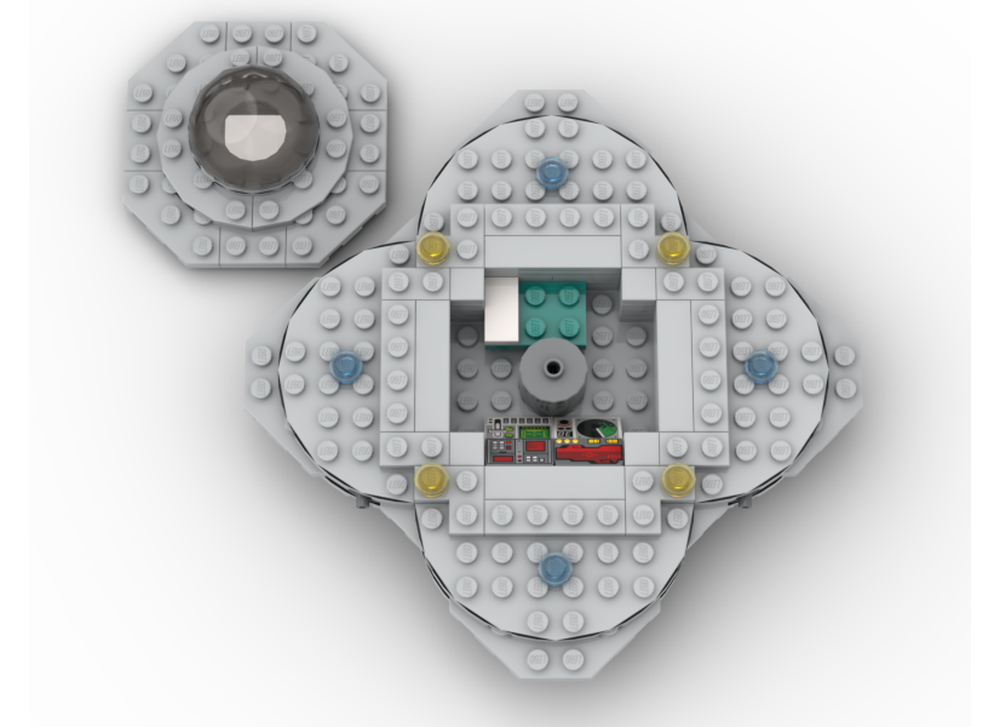 LEGO MOC Alien UFO by Smellybricks | Rebrickable - Build with LEGO
