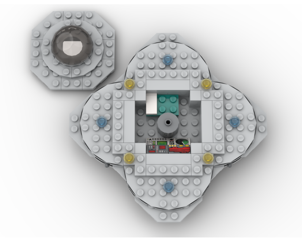LEGO MOC Alien UFO by Smellybricks | Rebrickable - Build with LEGO