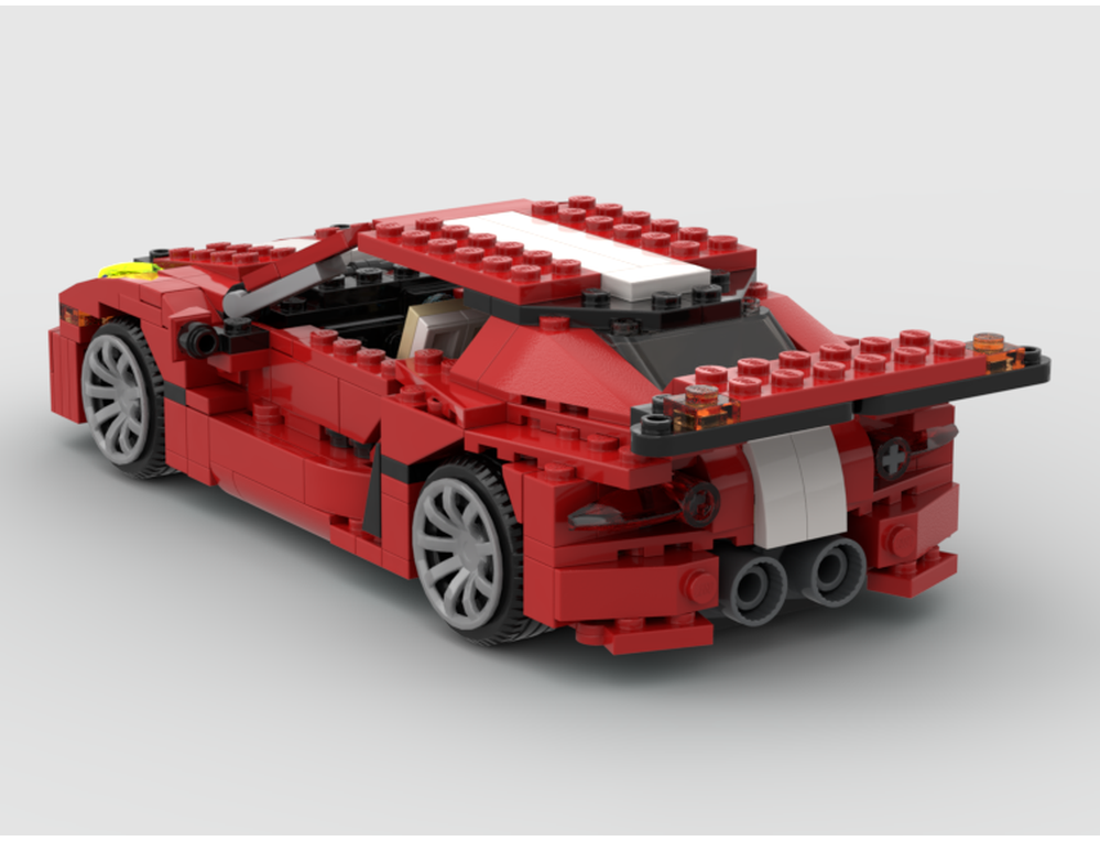 LEGO MOC Sports Car by Yoshiny | Rebrickable - Build with LEGO