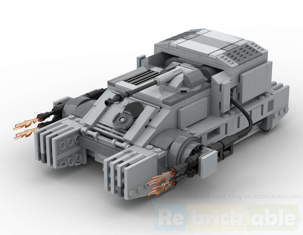 LEGO MOC TX-225 GAVi Heavy Incinerator by Fabian2 | Rebrickable - Build ...