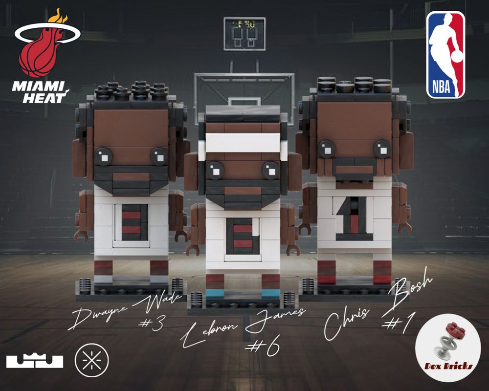 LEGO MOC LEGO LeBron James Brickheadz by Dex Bricks | Rebrickable ...