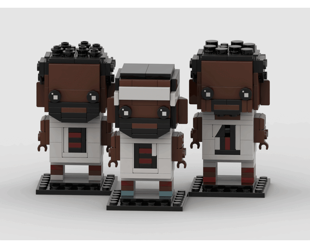 LEGO MOC LEGO LeBron James Brickheadz by Dex Bricks | Rebrickable ...