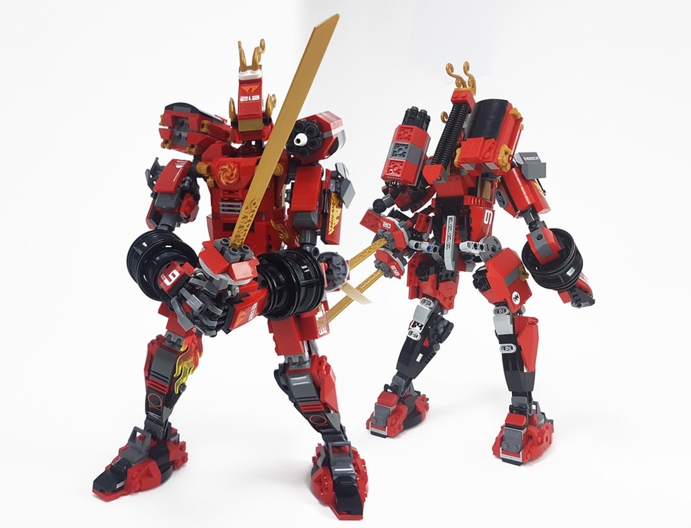 LEGO MOC Kai Titan Mech by I_AM_sketchbook | Rebrickable - Build with LEGO