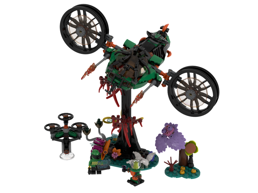 LEGO MOC Craterhopper by Scorpio13 | Rebrickable - Build with LEGO