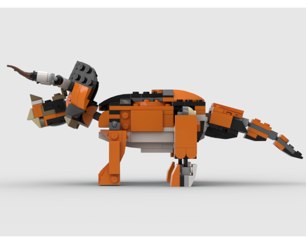 LEGO MOC 31129 Triceratops horridus minifig scale by Ddommark ...