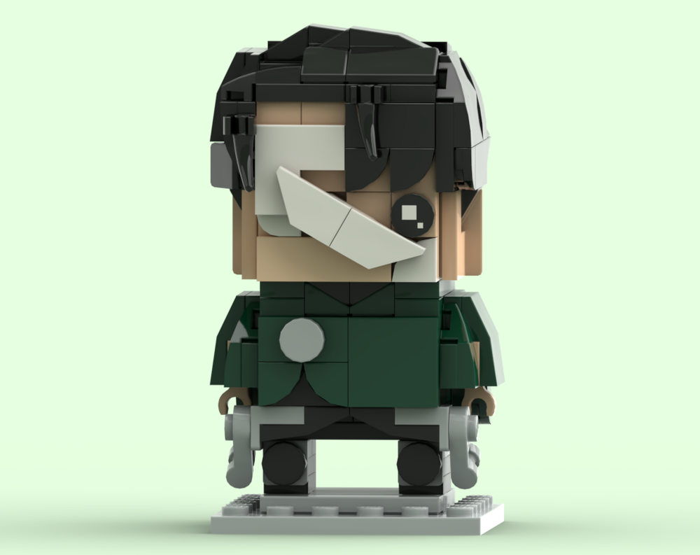 LEGO MOC Levi Ackerman (Injured Version) Attack On Titan BrickHeadz by ...