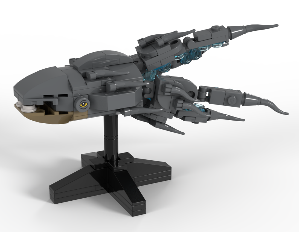 LEGO MOC Purrgil (Space Whale) - Size: M by codyaner.bricks ...