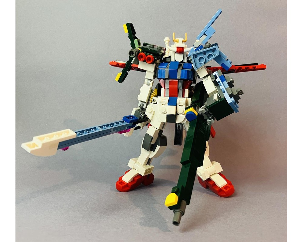 LEGO MOC SF-029A Strike Gundam Launcher and Sword Weapon pack by TheLegoGuy31 | Rebrickable ...