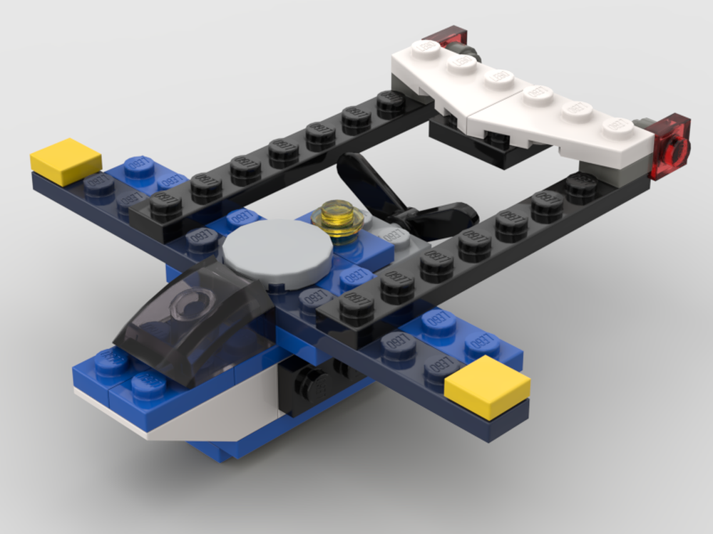 LEGO MOC 5864 ALT PLANE by flip405 | Rebrickable - Build with LEGO