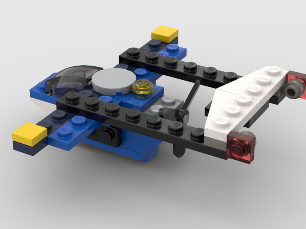 LEGO MOC 5864 ALT PLANE by flip405 | Rebrickable - Build with LEGO