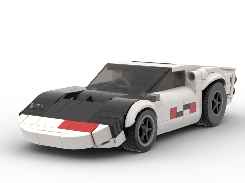 LEGO MOC 1966 Ford GT40 MkII #98 Ken Miles by KineticKit | Rebrickable ...