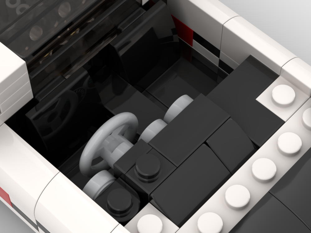 LEGO MOC 1966 Ford GT40 MkII #98 Ken Miles by KineticKit | Rebrickable ...