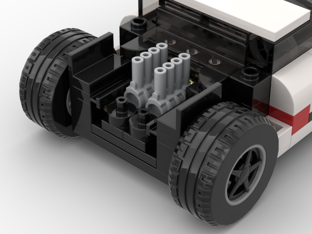 LEGO MOC 1966 Ford GT40 MkII #98 Ken Miles by KineticKit | Rebrickable ...