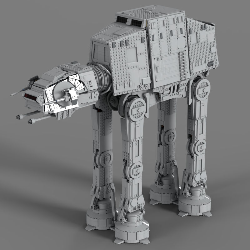 LEGO MOC LEGO UCS AT-AT Additions by FluidBricks | Rebrickable - Build ...