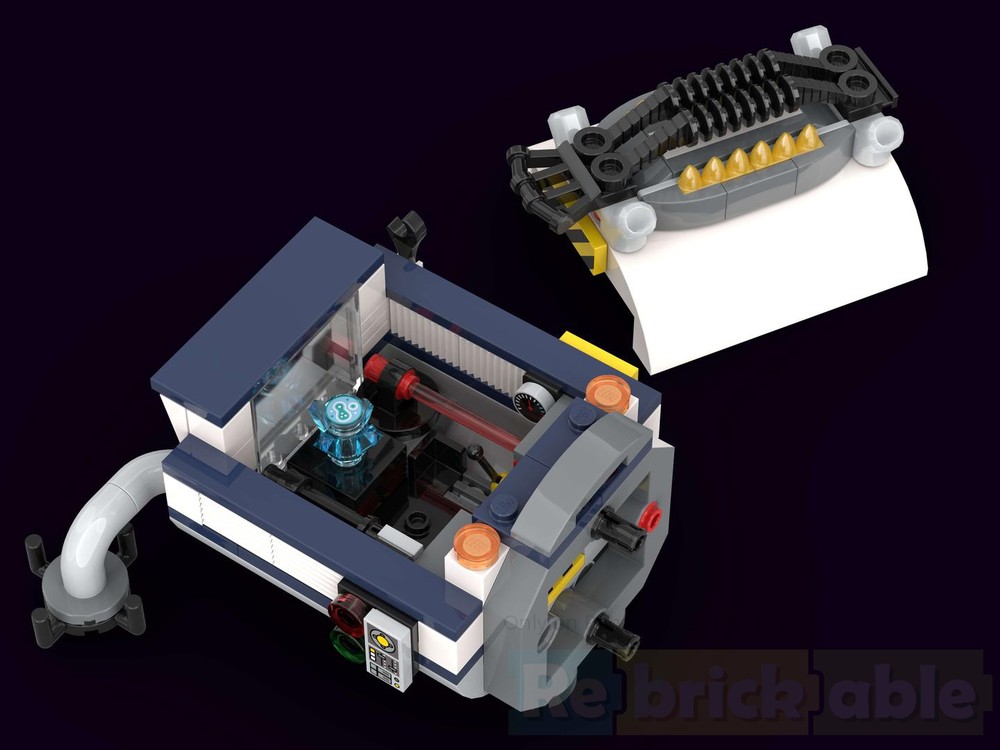 LEGO MOC Lunar Research Base Power Extraction Laboratory Module by ...