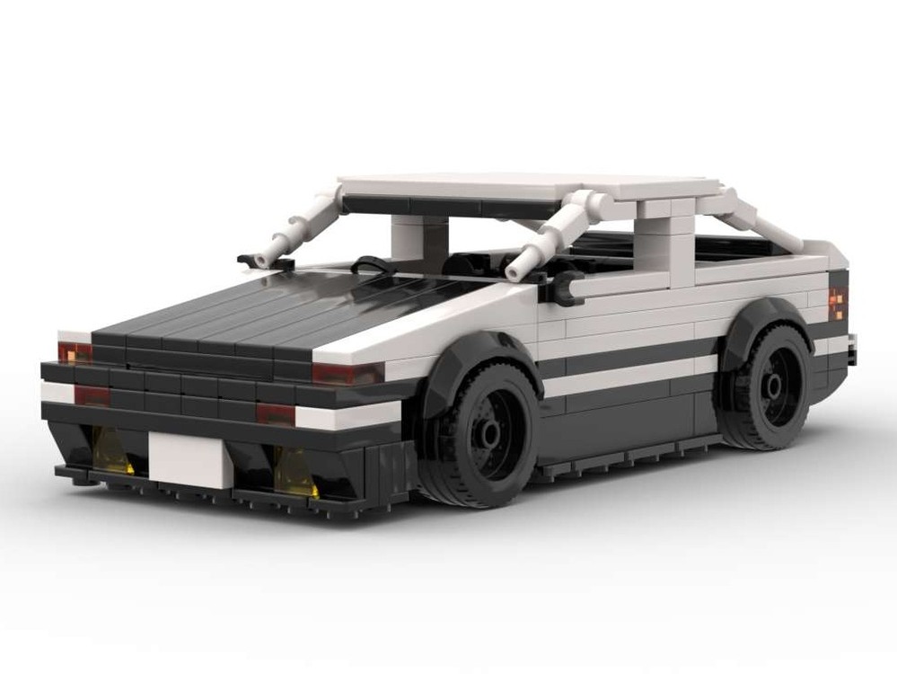 LEGO MOC Takumi Fujiwara'a Toyota AE86 Trueno by 6th gear | Rebrickable ...