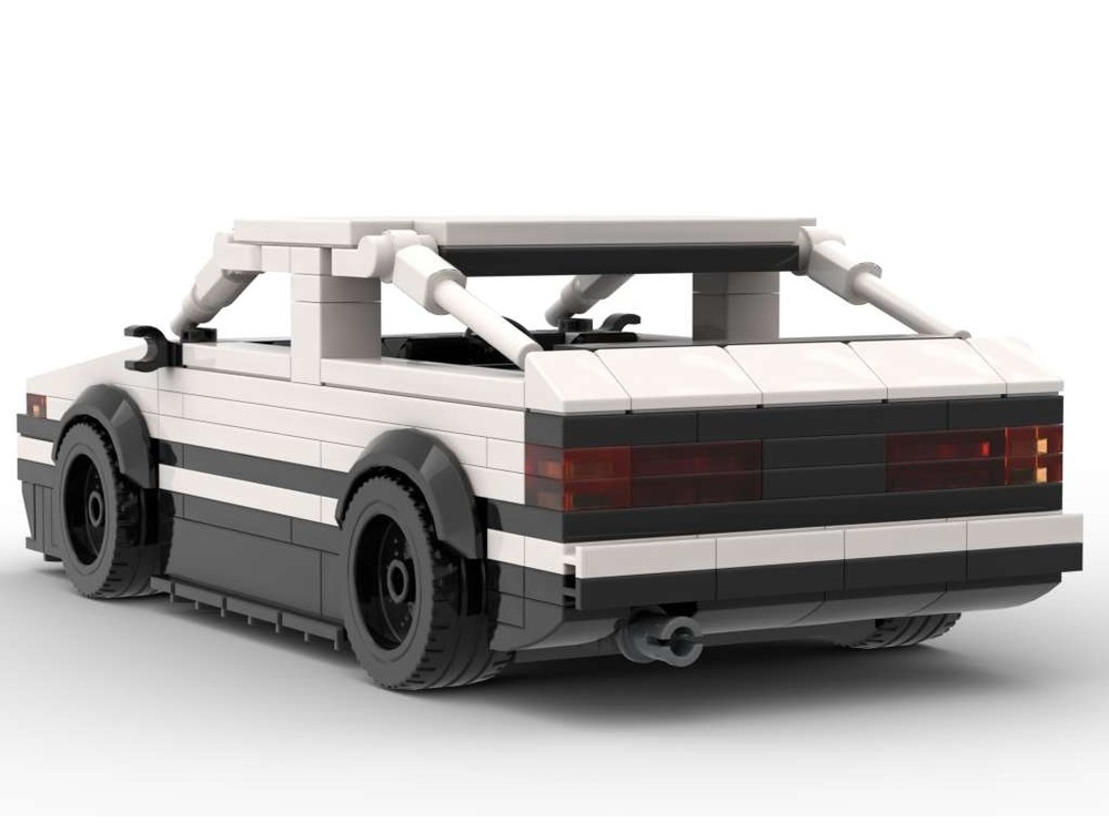 LEGO MOC Takumi Fujiwara'a Toyota AE86 Trueno by 6th gear | Rebrickable ...