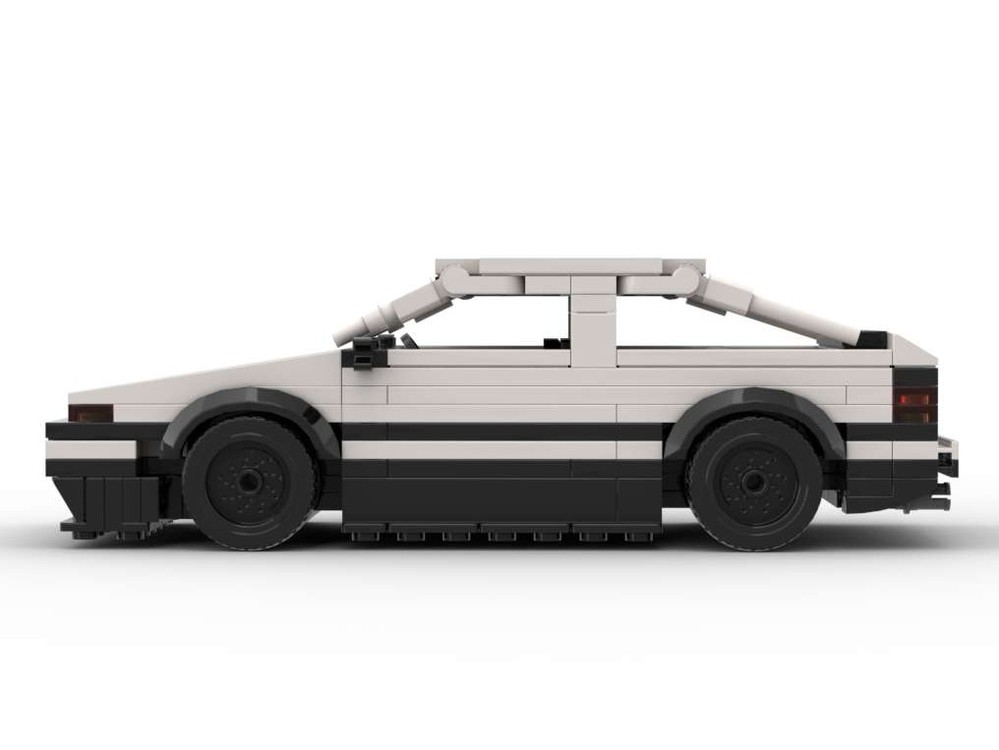 LEGO MOC Takumi Fujiwara'a Toyota AE86 Trueno by 6th gear | Rebrickable ...