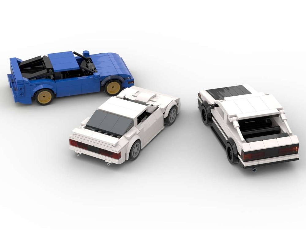 LEGO MOC Takumi Fujiwara'a Toyota AE86 Trueno by 6th gear | Rebrickable ...