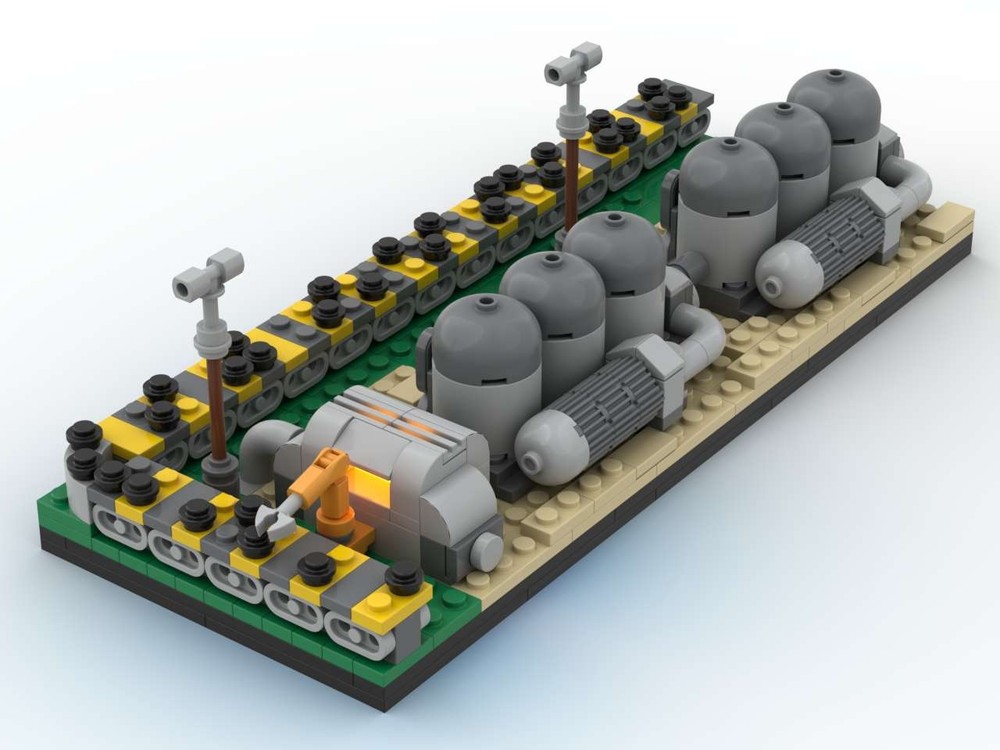 LEGO MOC Factorio steam power by 2poky3 | Rebrickable - Build with LEGO
