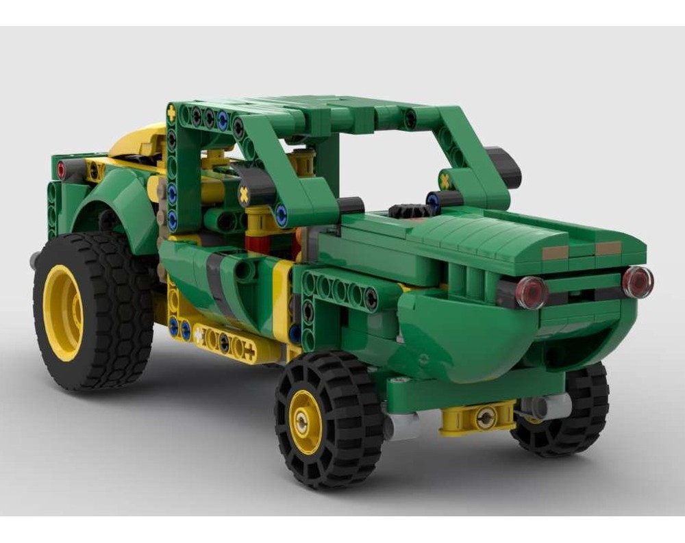 LEGO MOC Amfibia Car 42168 Alternative by ErikGS | Rebrickable - Build ...