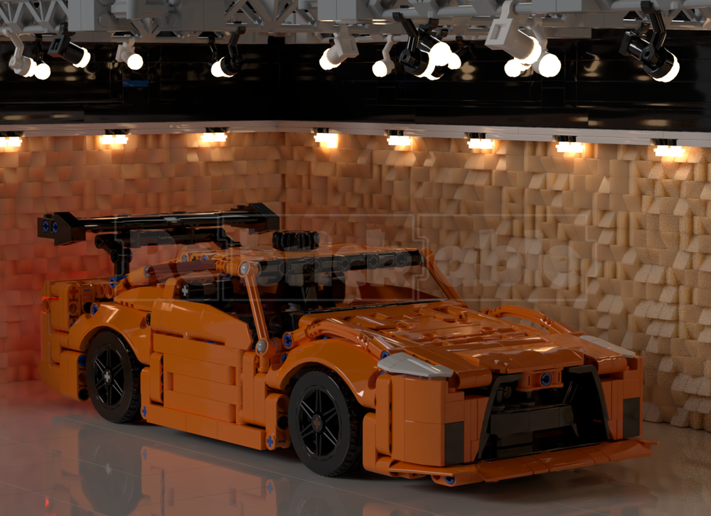 LEGO MOC GTR-R35 1:16 by nibman_bricks | Rebrickable - Build with LEGO