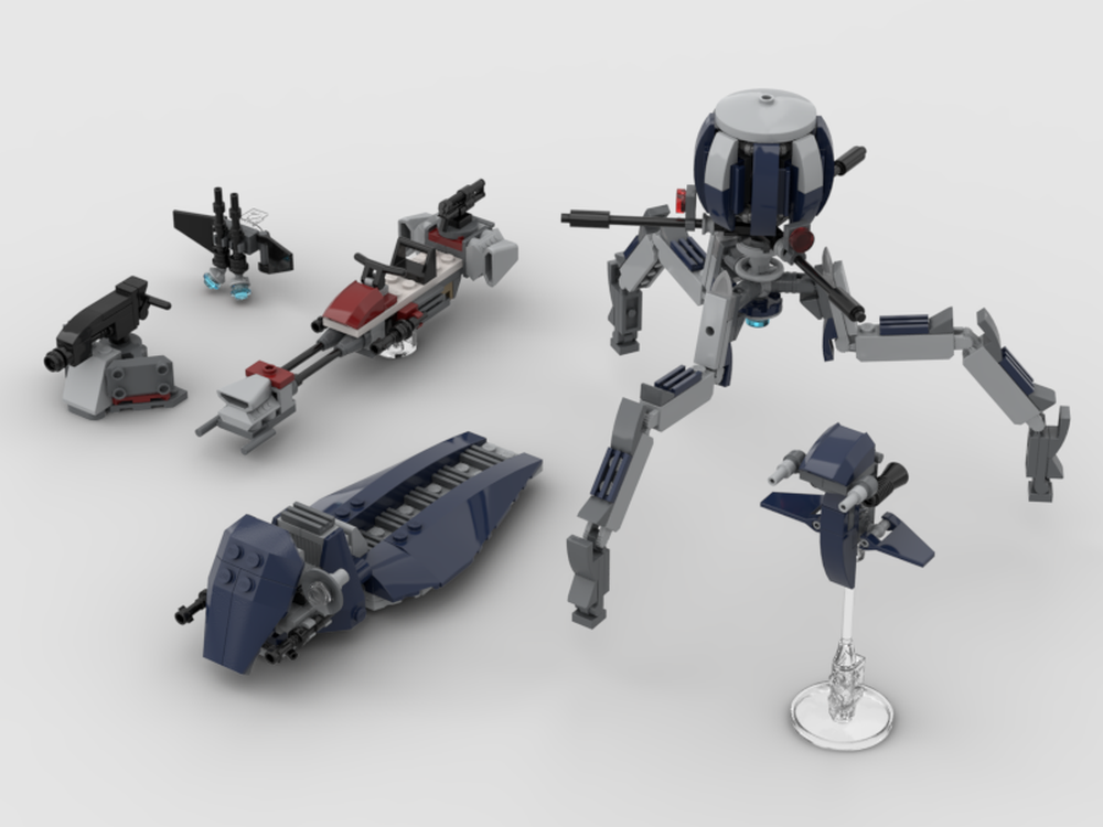 LEGO MOC Clone & Battle Droid Battle Pack by Rogueworx | Rebrickable ...