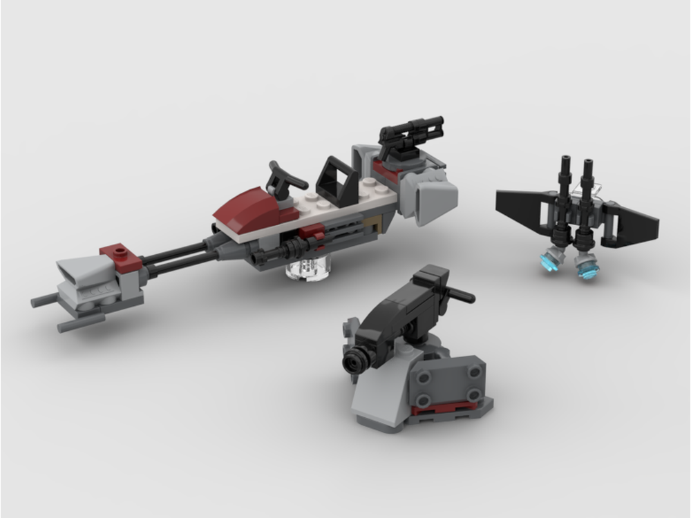 Lego Moc Clone And Battle Droid Battle Pack By Rogueworx Rebrickable