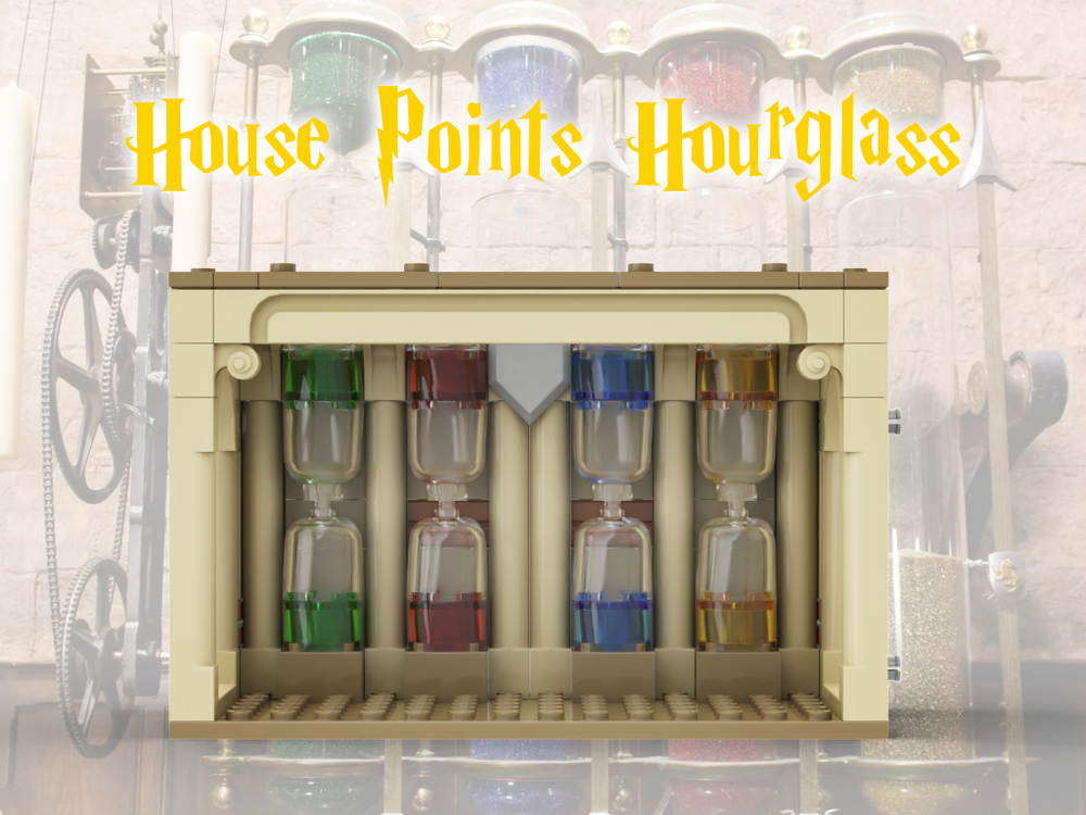 LEGO MOC Hogw*rts: House Points Hourglass (Modular) by Mystical95 ...