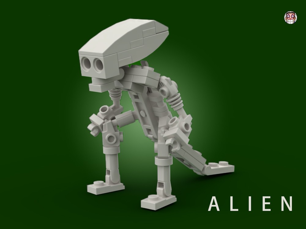 LEGO MOC Skeleton Alien by jnce | Rebrickable - Build with LEGO