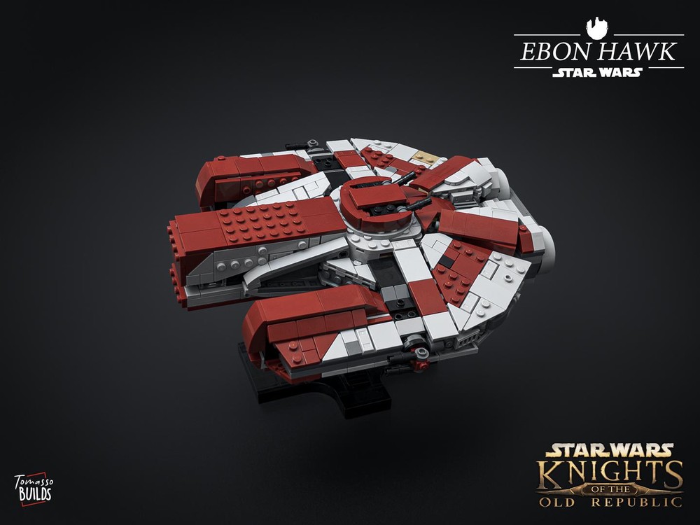 LEGO MOC Ebon Hawk from 75375 Falcon + 75363 Ahsoka T-6 by Tomasso ...