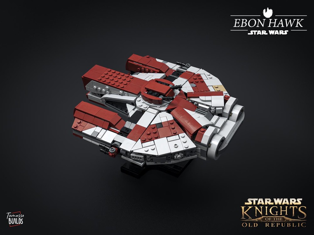 LEGO MOC Ebon Hawk from 75375 Falcon + 75363 Ahsoka T-6 by Tomasso ...