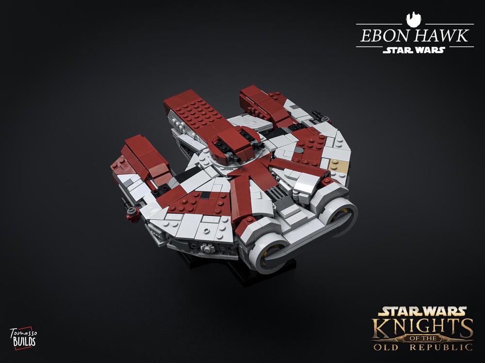 LEGO MOC Ebon Hawk from 75375 Falcon + 75363 Ahsoka T-6 by Tomasso ...