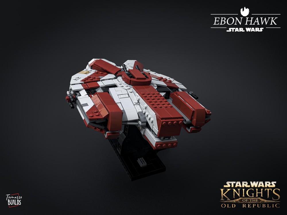 LEGO MOC Ebon Hawk from 75375 Falcon + 75363 Ahsoka T-6 by Tomasso ...
