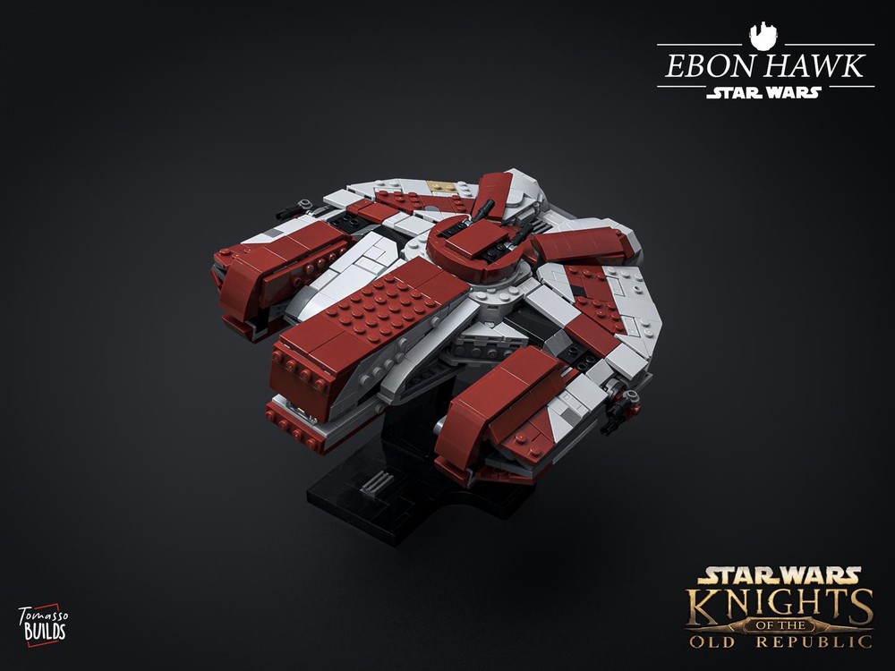 LEGO MOC Ebon Hawk from 75375 Falcon + 75363 Ahsoka T-6 by Tomasso ...