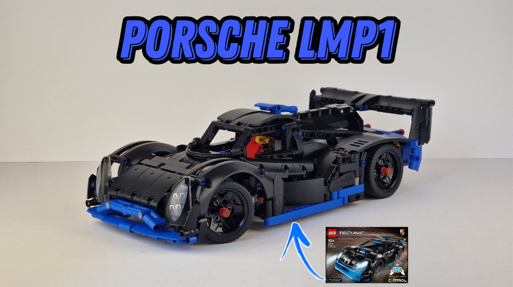 LEGO MOC Porsche LMP1 Racer Car - 42176 B model alternate by Alex Ilea ...