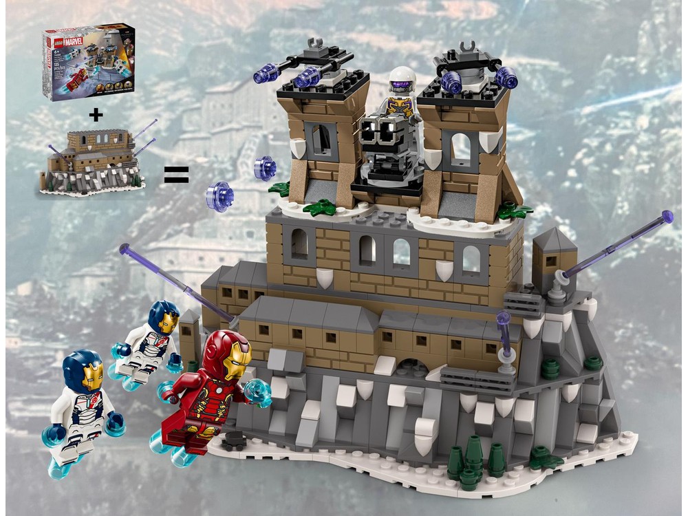 LEGO MOC Hydra Base Expansion for 76288 - LEGO Marvel Iron Man & Iron ...