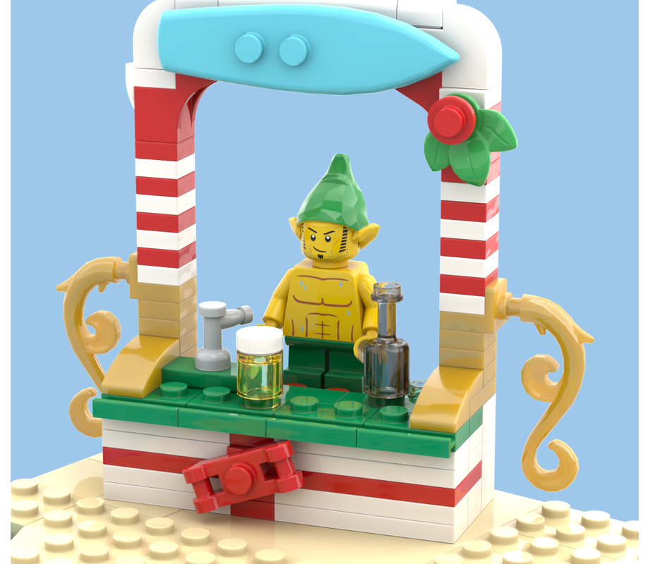 LEGO MOC North Pole Beach by Pepestudss | Rebrickable - Build with LEGO